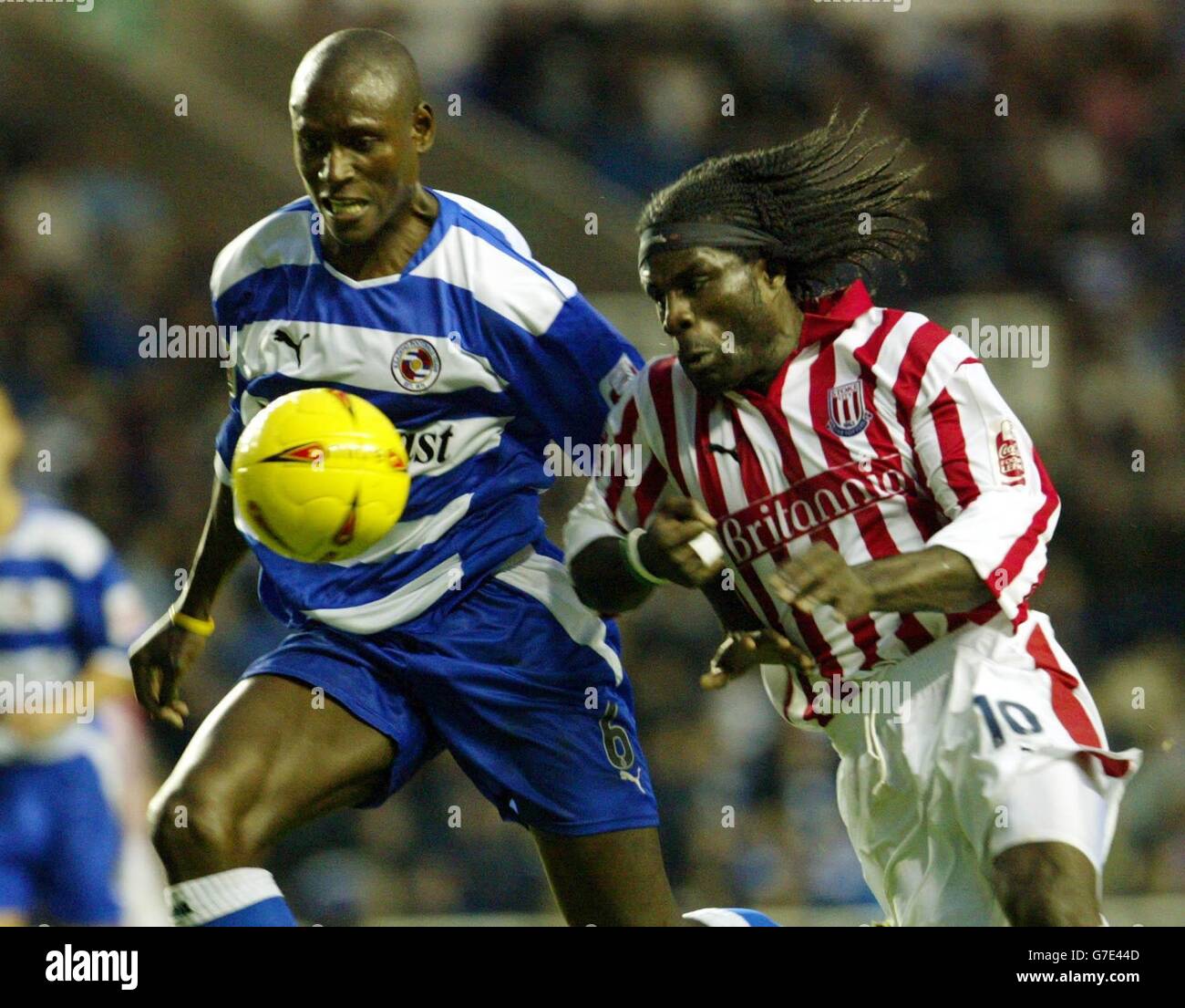 READING V STOKE Stock Photo - Alamy