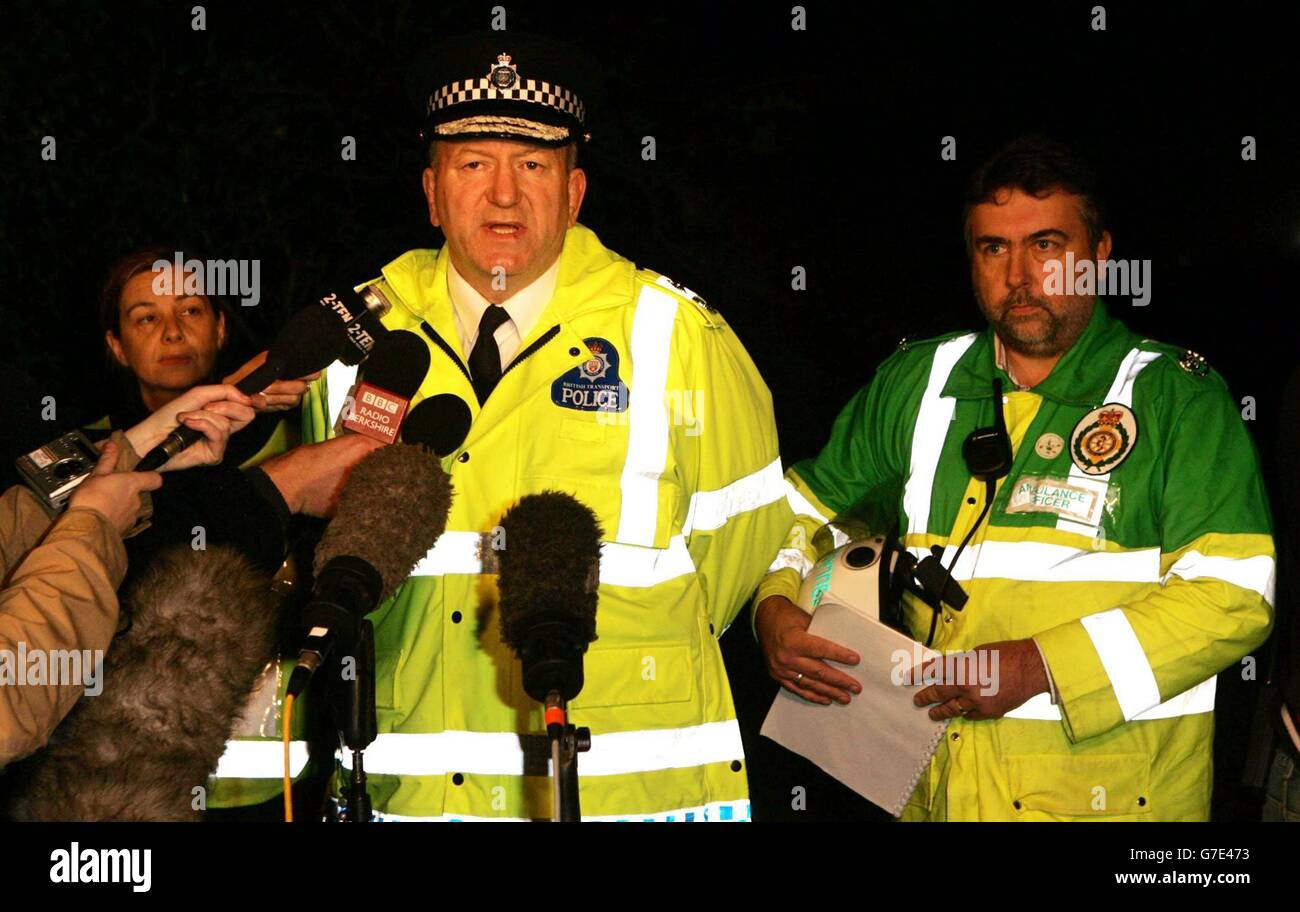 Reading Great Western Train Crash Stock Photo - Alamy