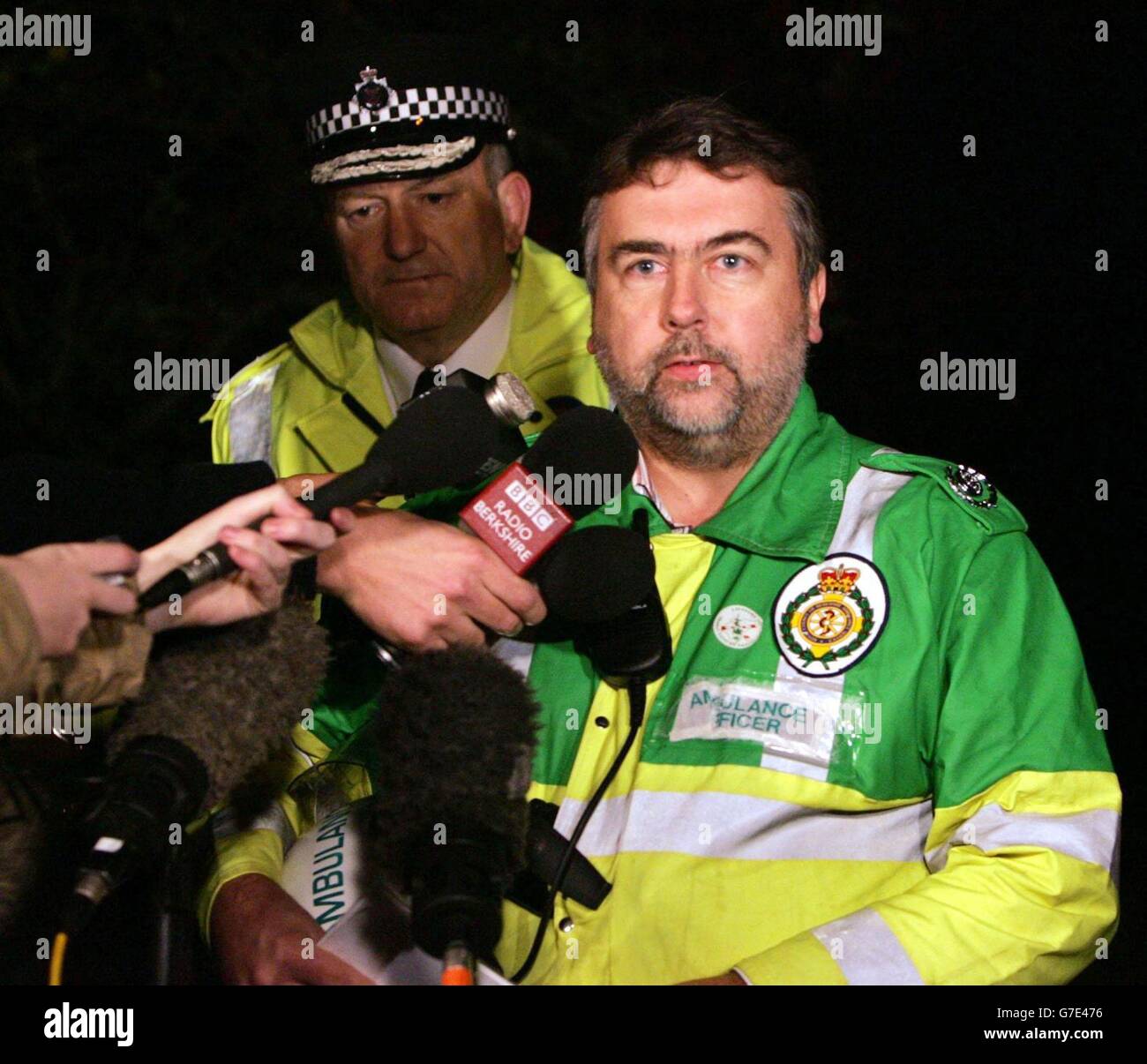 Reading Great Western Train Crash Stock Photo - Alamy