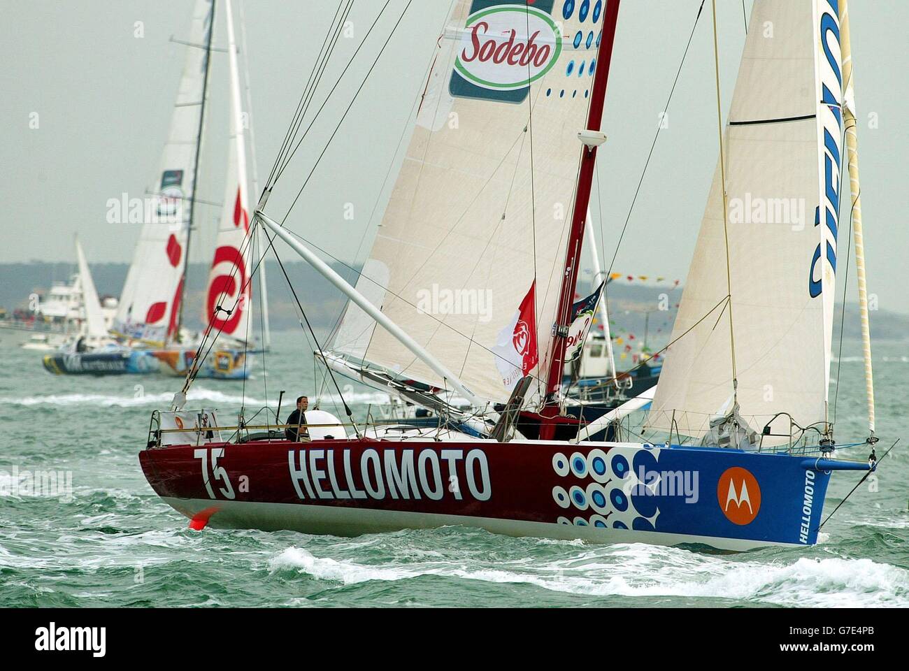 Round the world yachtsman Conrad Humphreys from Plymouth leaves Les ...