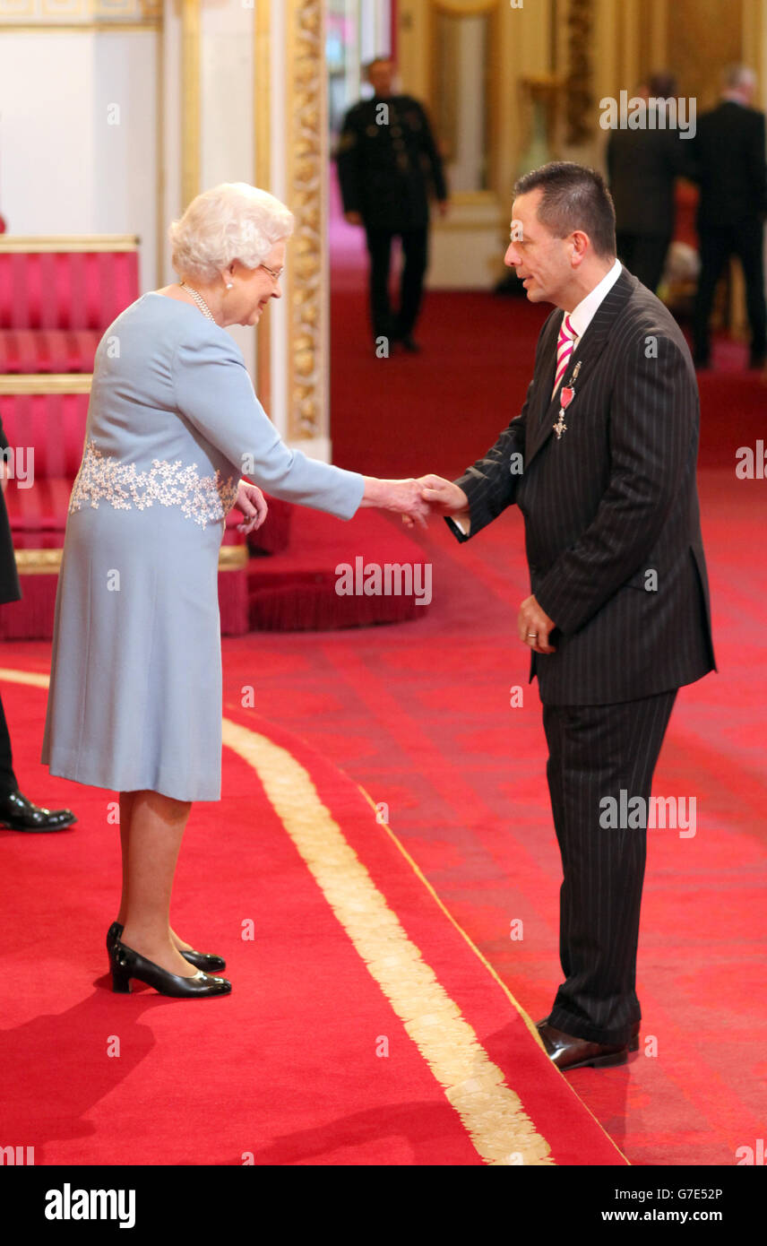 Mr. Simon Platford from Telford is made an MBE (Member of the Order of ...