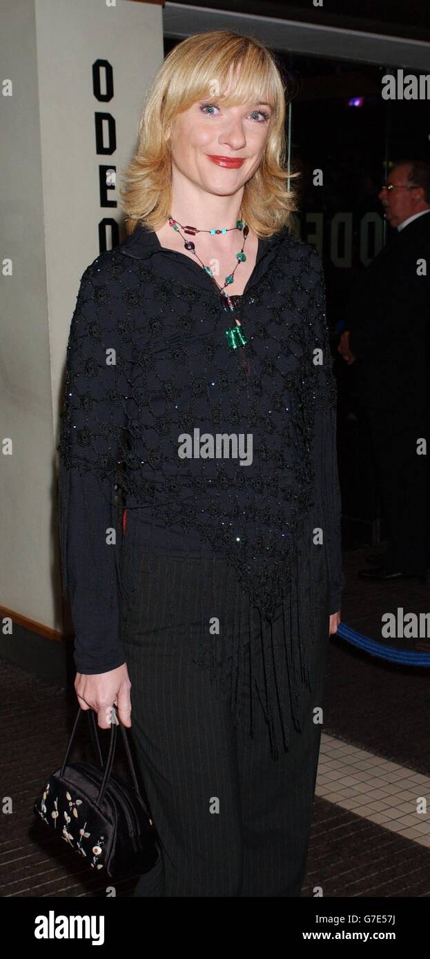 Actress Jane Horrocks arrives for the UK premiere of Vera Drake at the ...