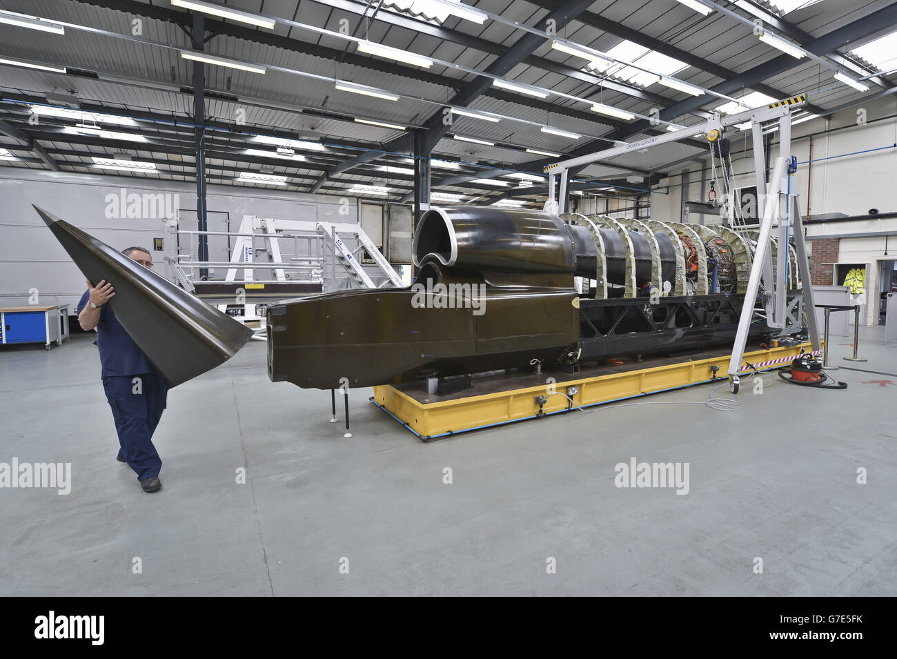 BLOODHOUND SSC after the EJ200 jet engine, which are usually fitted to ...