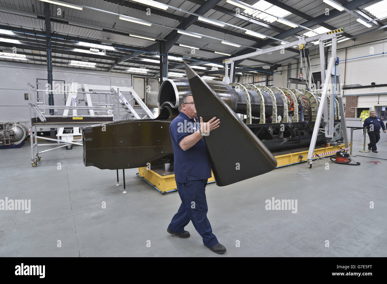 BLOODHOUND SSC after the EJ200 jet engine, which are usually fitted to ...