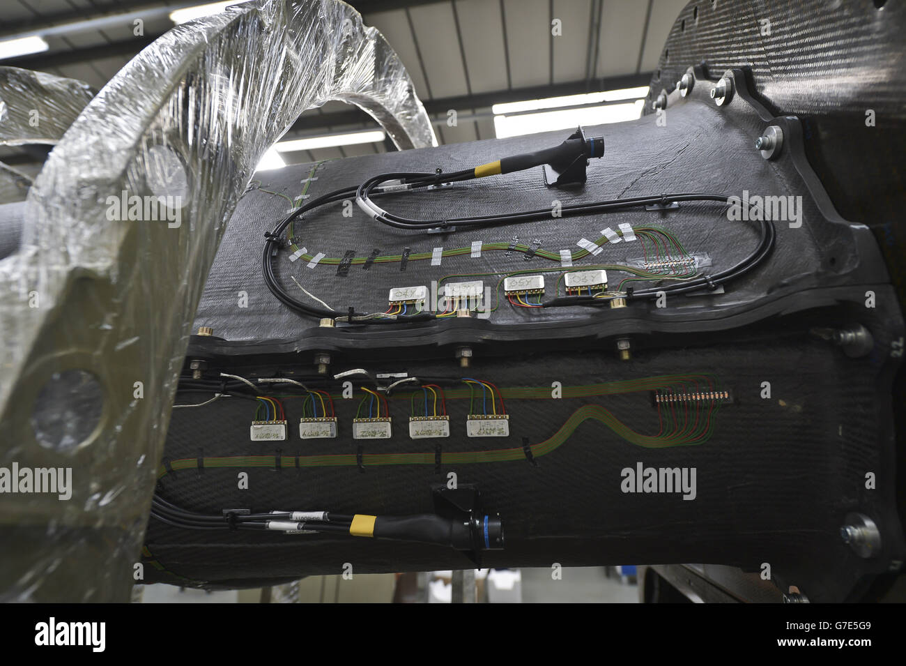 Special movement sensors and strain guages are fitted to various parts ...