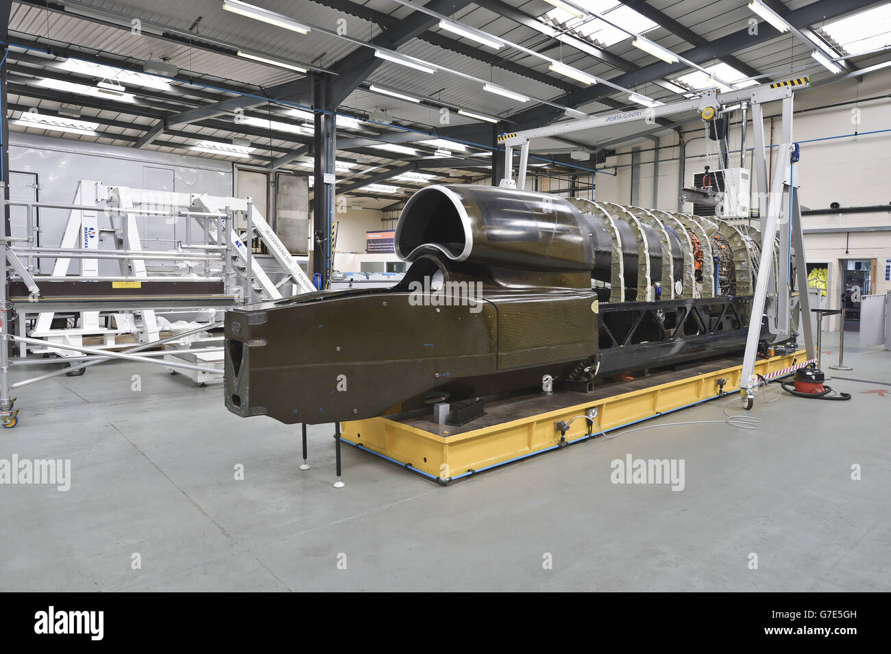 BLOODHOUND SSC after the EJ200 jet engine, which are usually fitted to ...