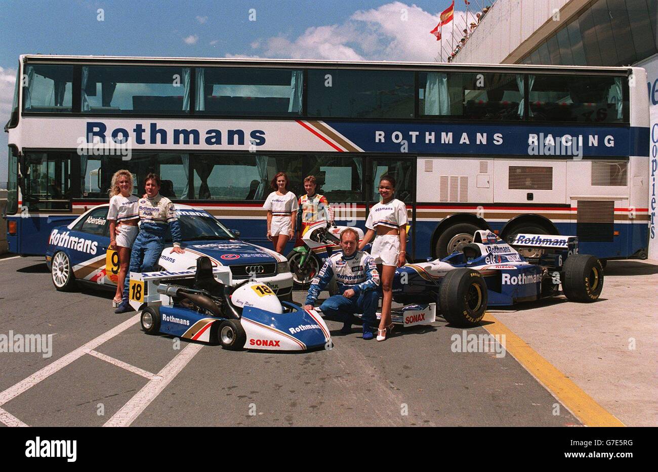 Motor Racing ... Rothmans Promotion in South Africa Stock Photo - Alamy