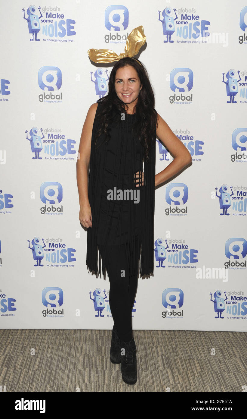 Toni Phillips during Global's Make Some Noise, radio's biggest ever ...