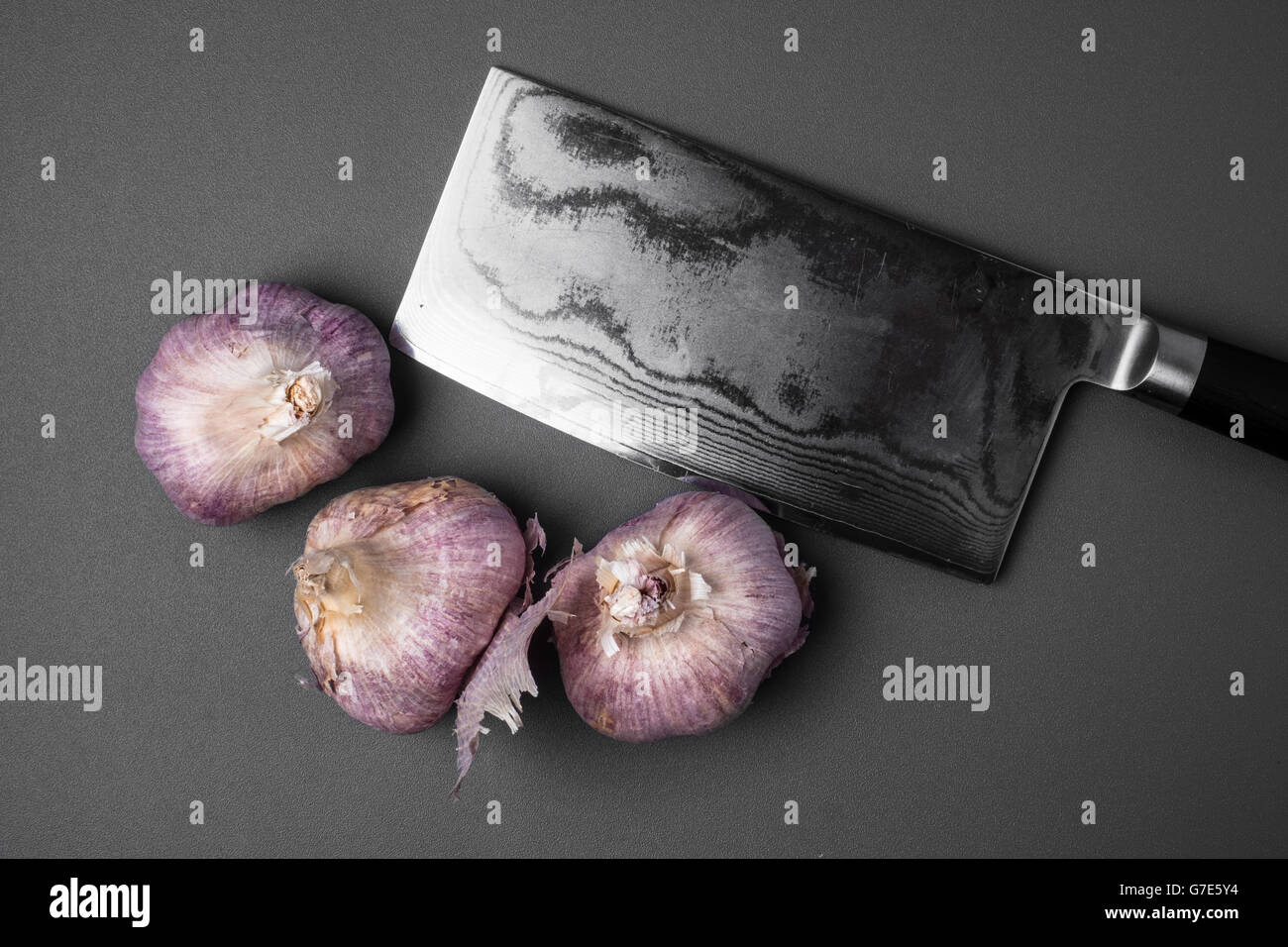 Garlic knife hi-res stock photography and images - Alamy