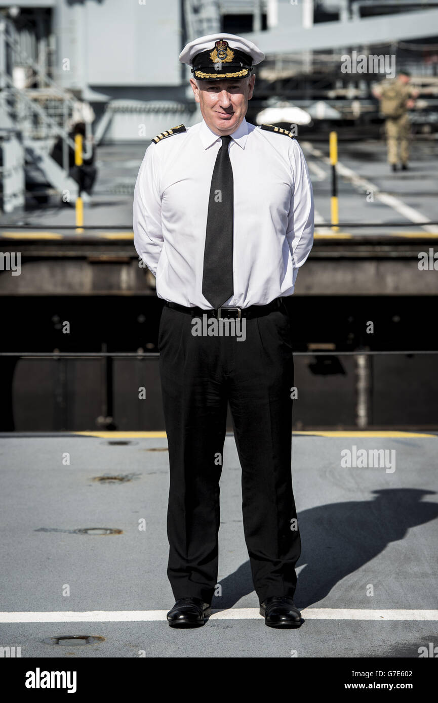 Royal navy captain david eagles hi-res stock photography and images - Alamy