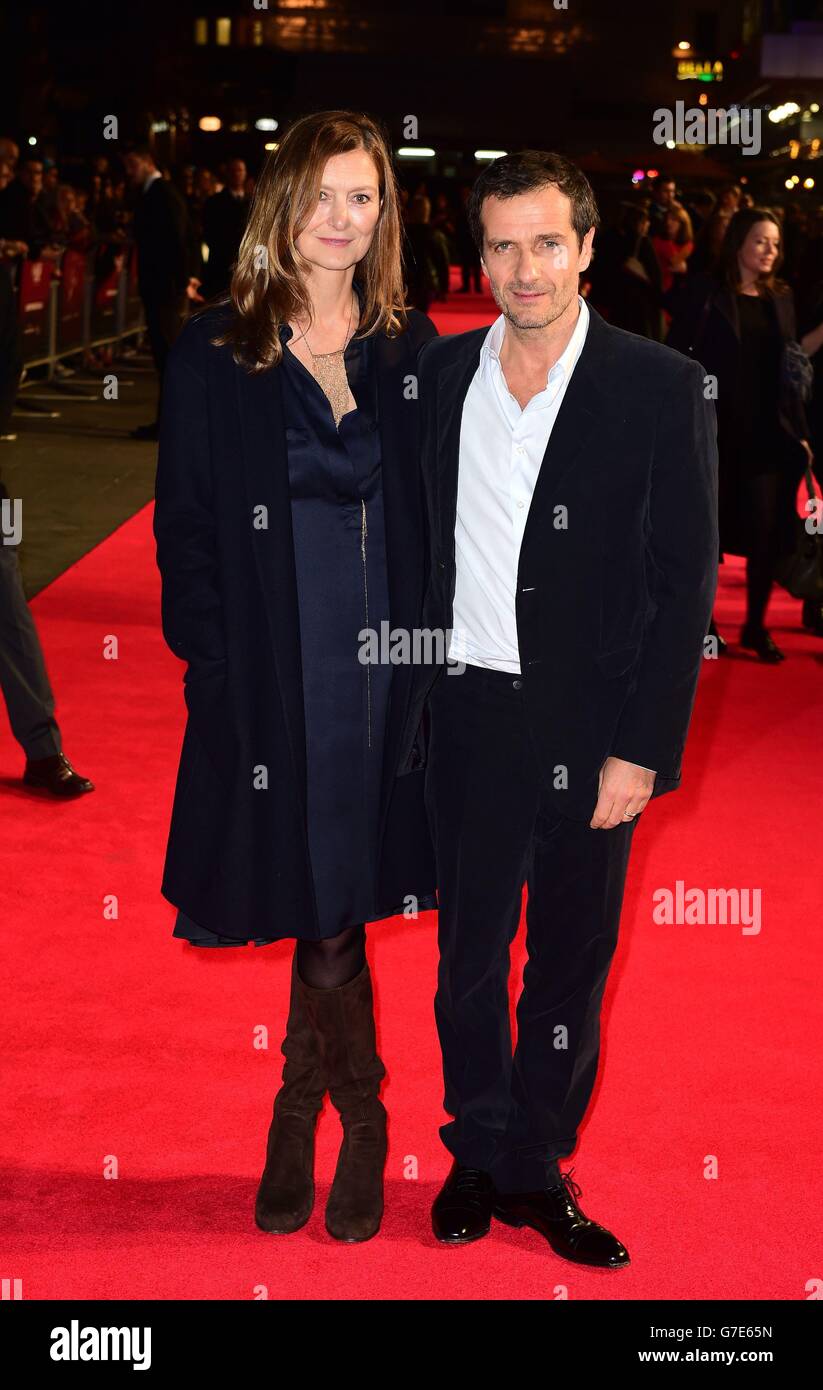 David Heyman and his wife Rose attending the premiere of new film ...