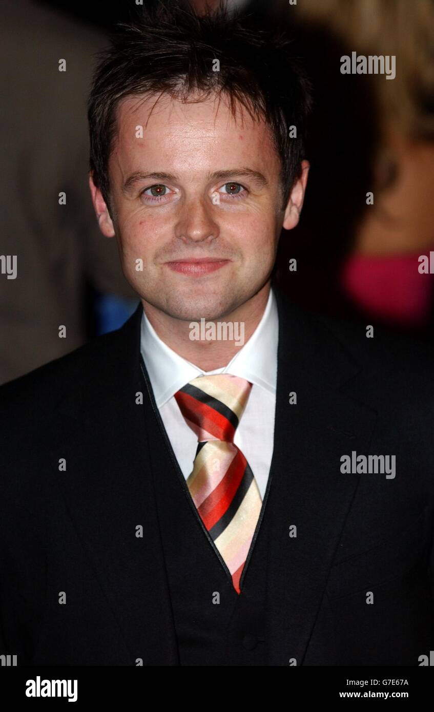 Declan Donnelly at the 10th Anniversary National Television Awards 2004 ...