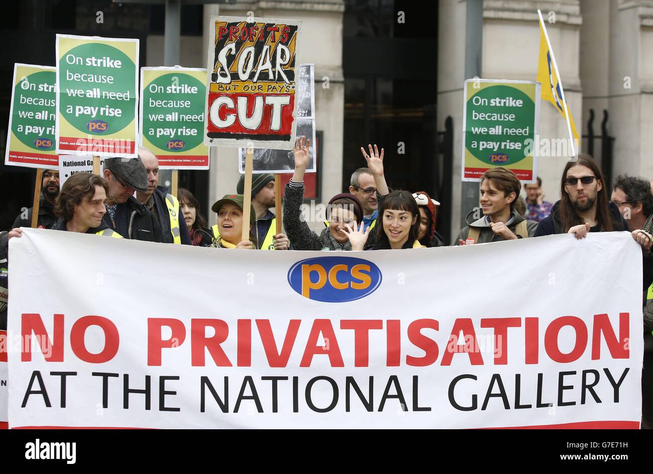 Civil service strike hi-res stock photography and images - Alamy