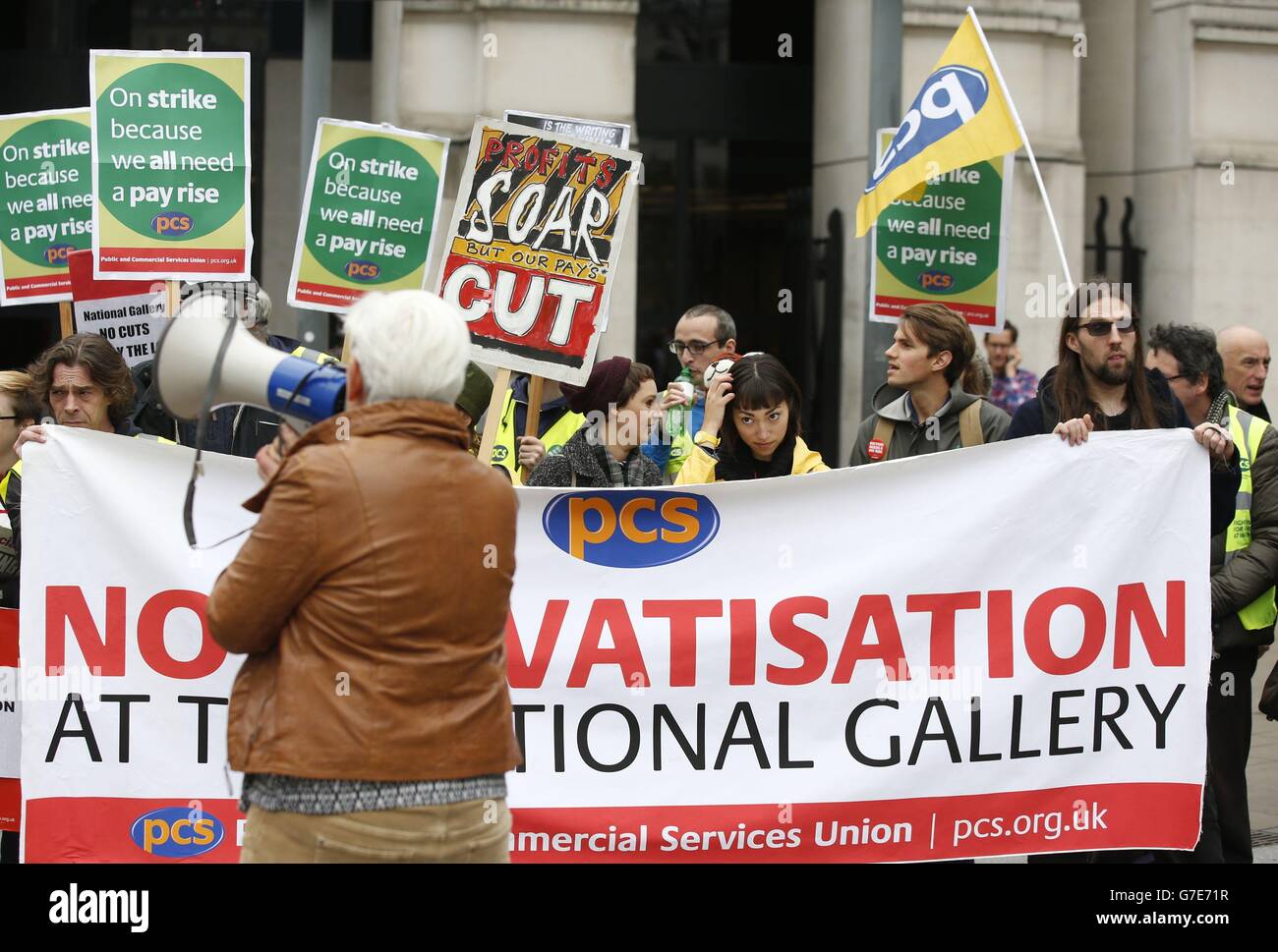 Civil service strike Stock Photo - Alamy