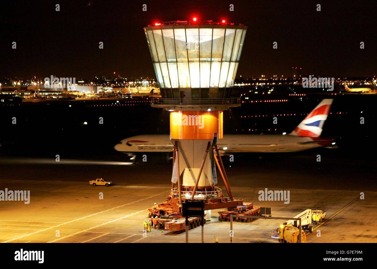 New Control Tower at Heathrow Airport Stock Photo - Alamy