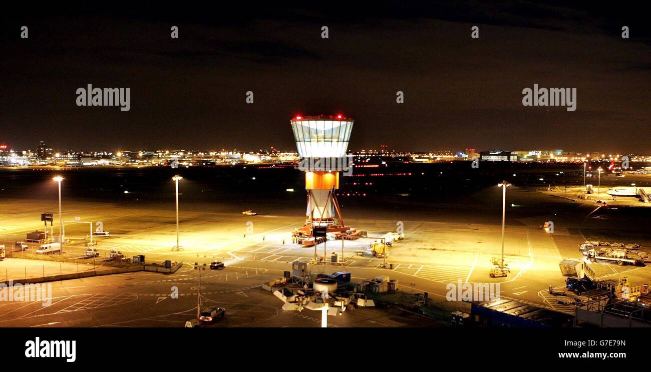 New Control Tower at Heathrow Airport Stock Photo - Alamy