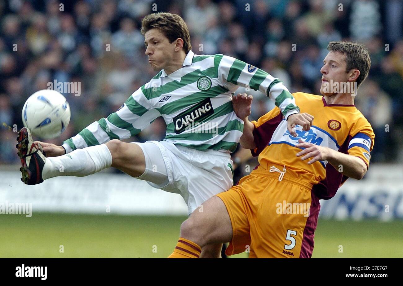 MOTHERWELL V CELTIC Stock Photo - Alamy
