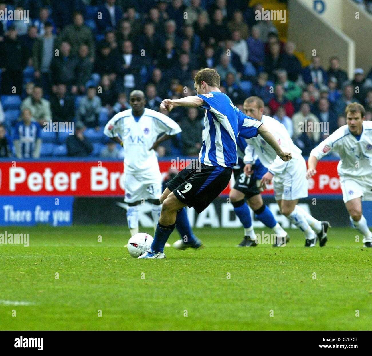 Scores goal against chesterfield hi-res stock photography and images ...