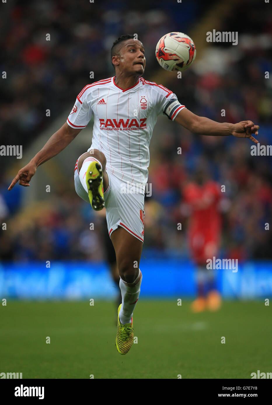 Nottingham Forest's Michael Mancienne, during the Sky Bet Championship ...
