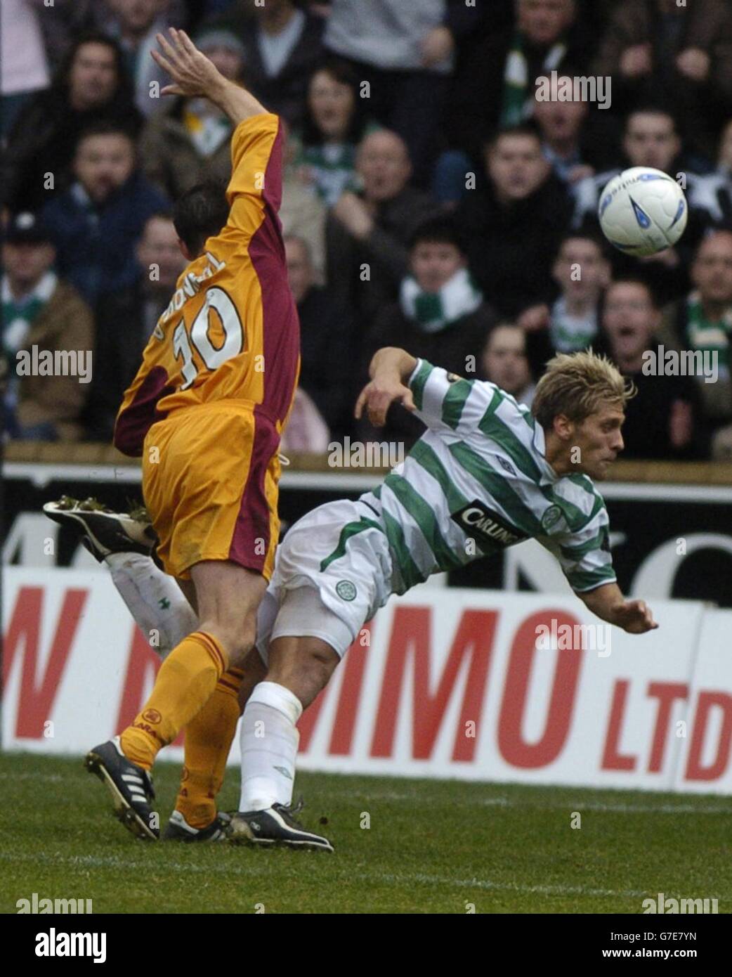 MOTHERWELL V CELTIC Stock Photo - Alamy