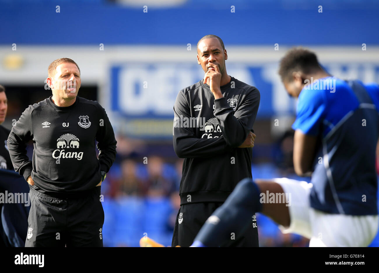 Everton liverpool goodison jones hi-res stock photography and images ...