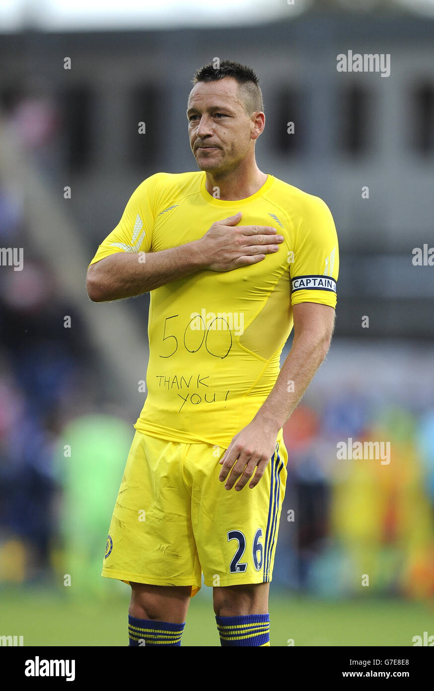 Chelseas Captain John Terry High Resolution Stock Photography and ...