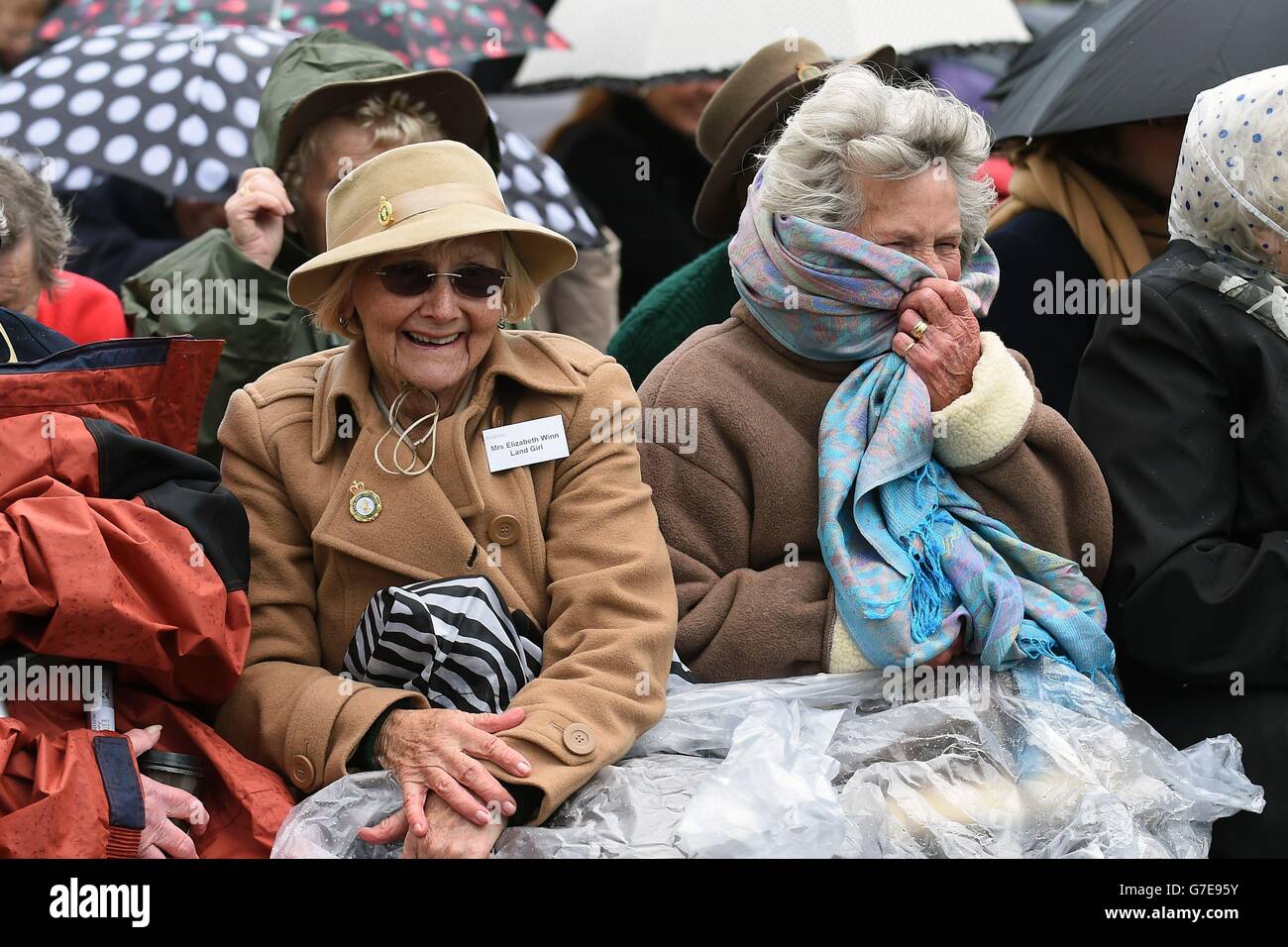 Women's Land Army and Women's Timber Corps memorial Stock Photo - Alamy