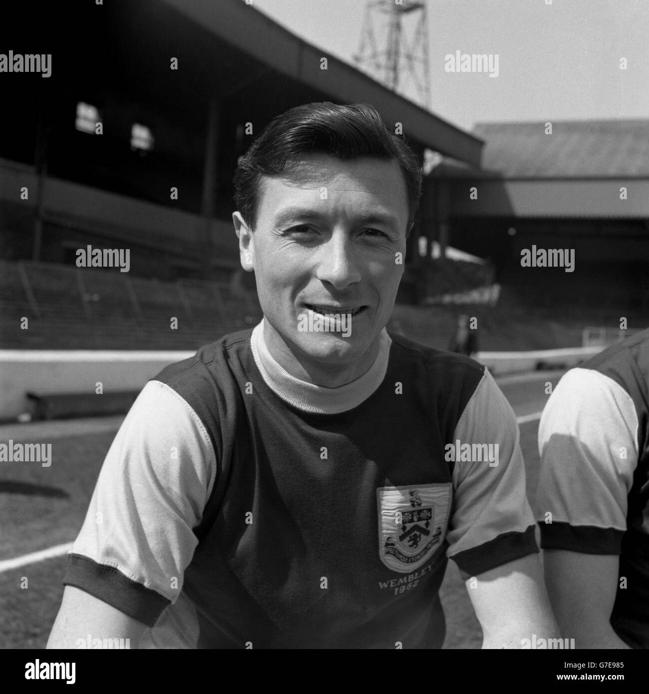 Burnley football badge Black and White Stock Photos & Images - Alamy