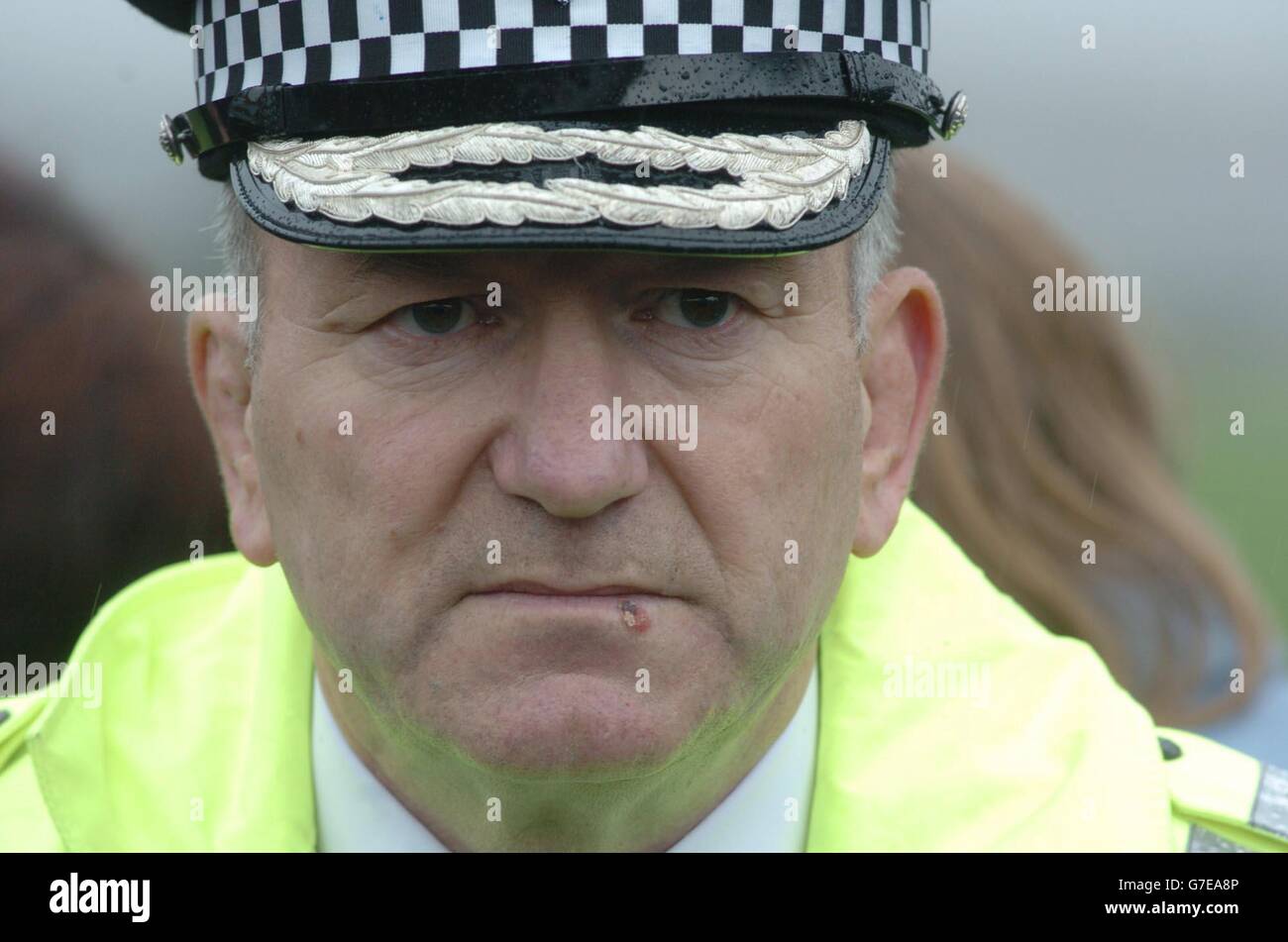 Deputy Chief Constable Andy Trotter speaks to the press, after ...