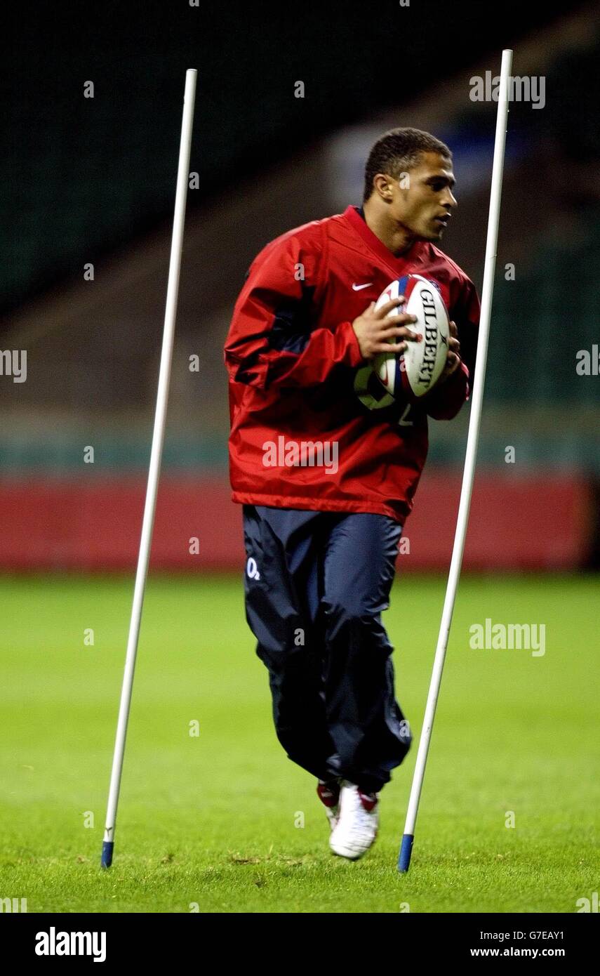 Jason Robinson training Stock Photo - Alamy