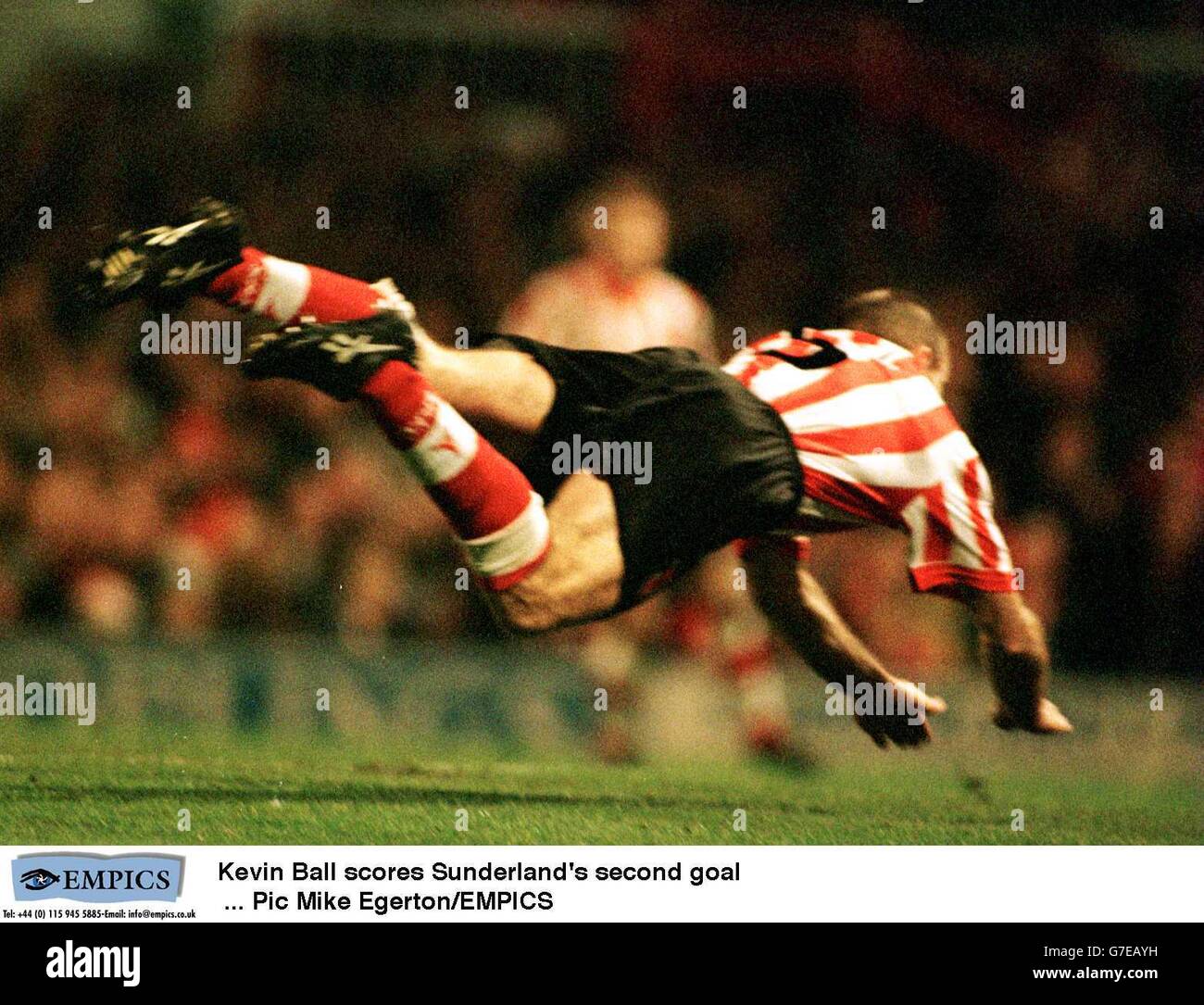 Soccer ... FA Carling Premiership ... Sunderland v Chelsea. Kevin Ball ...