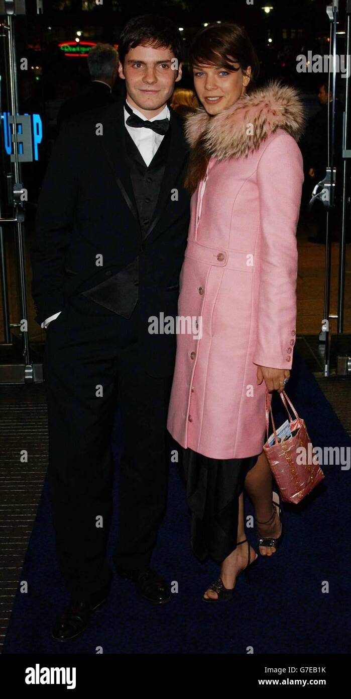 Star of the film Daniel Bruhl and guest arrive for a screening of ...