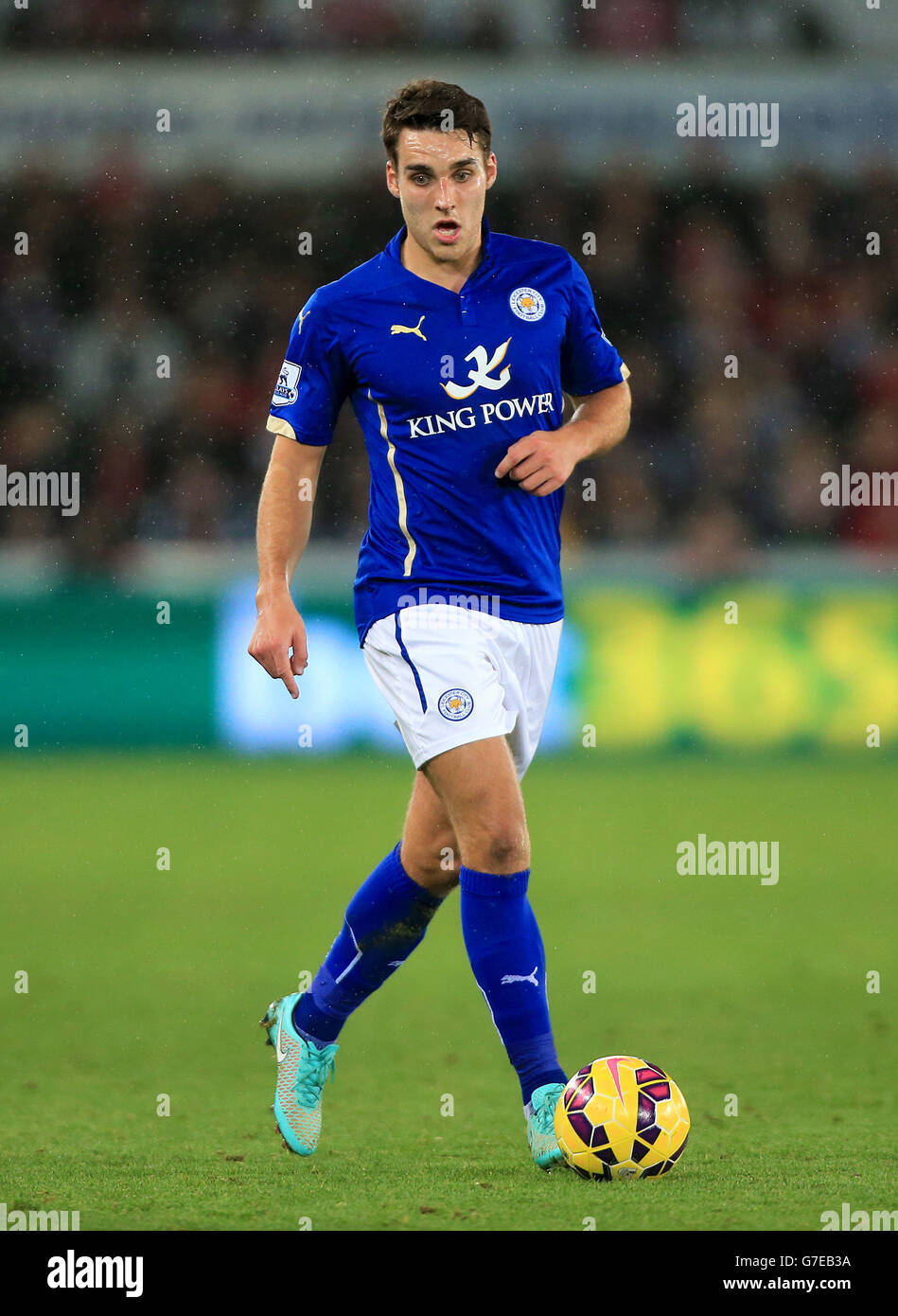 Leicester City's Matty James during the Barclays Premier League match ...