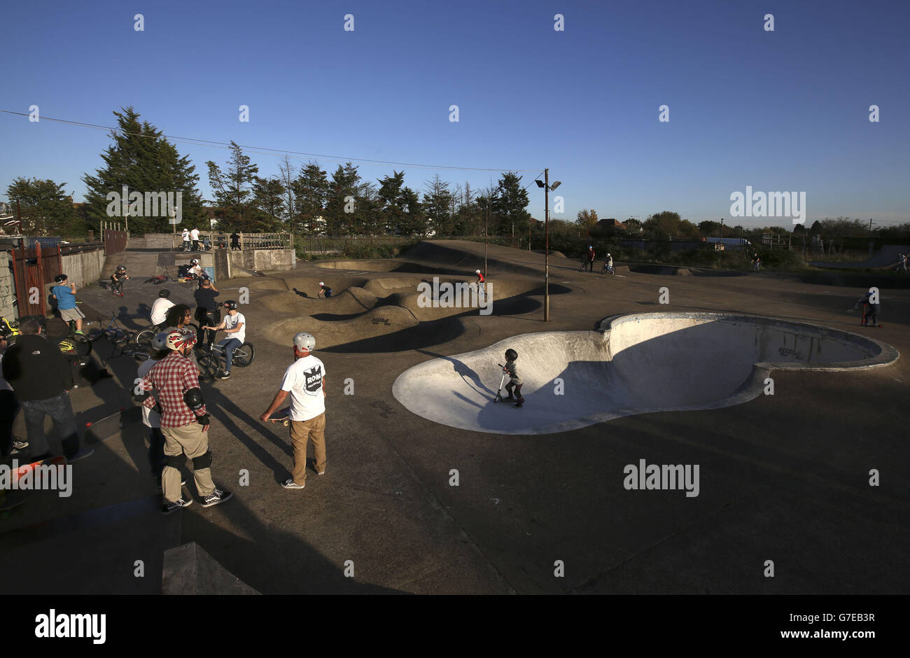 Rom skatepark in Hornchurch, Essex which is the first Skatepark in ...
