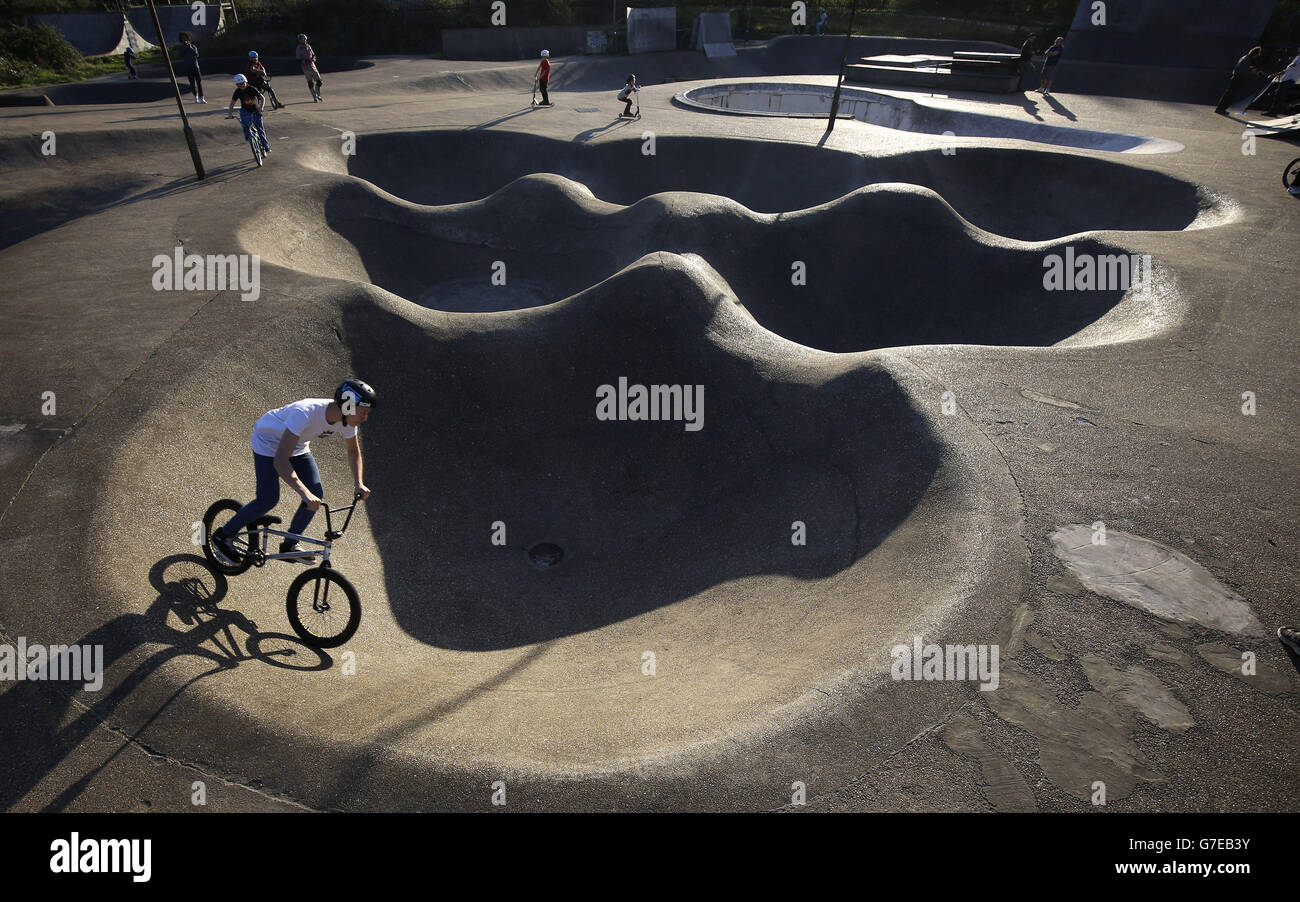 Rom skatepark hi-res stock photography and images - Alamy
