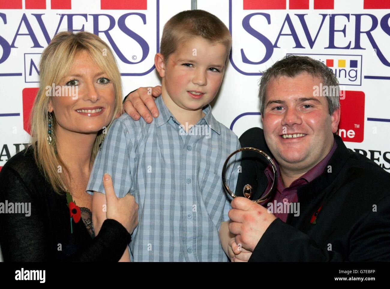 Eight year-old Clay Craig and Bruce Hosie from Kincorth in Aberdeen ...