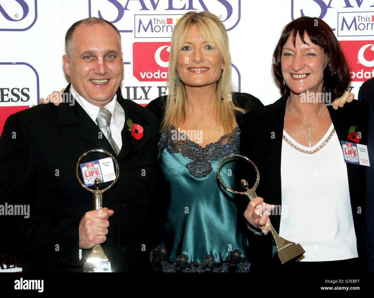 Vodafone Life Savers awards Stock Photo - Alamy