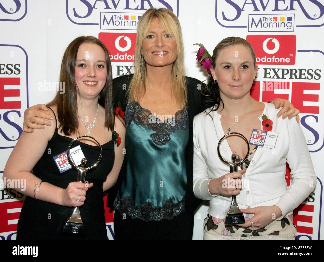 Amanda Isaacs (left) and Samantha Smith (right), both from Plymouth ...