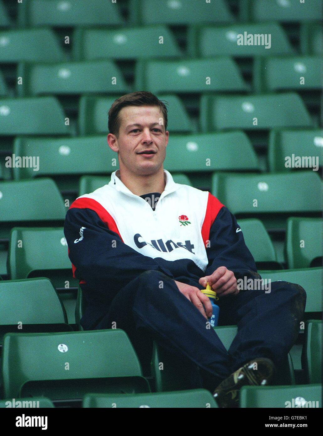 International Rugby ... England Training Stock Photo - Alamy