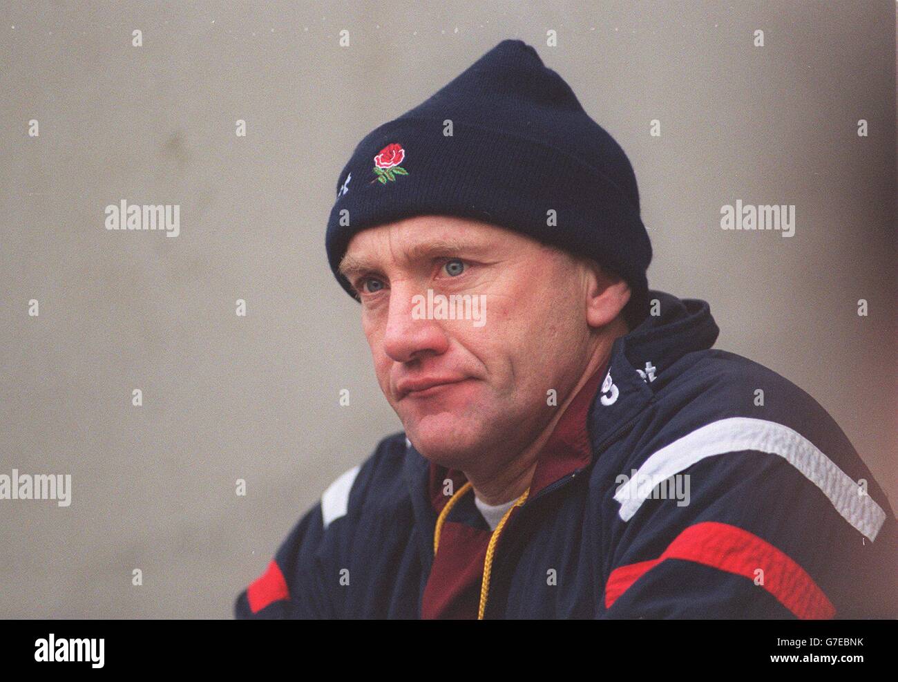 International Rugby ... England Training Stock Photo - Alamy
