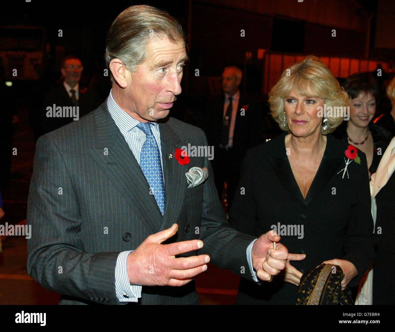 Prince Charles And Camila Parker Bowles arrive at Wembley Arena for A ...
