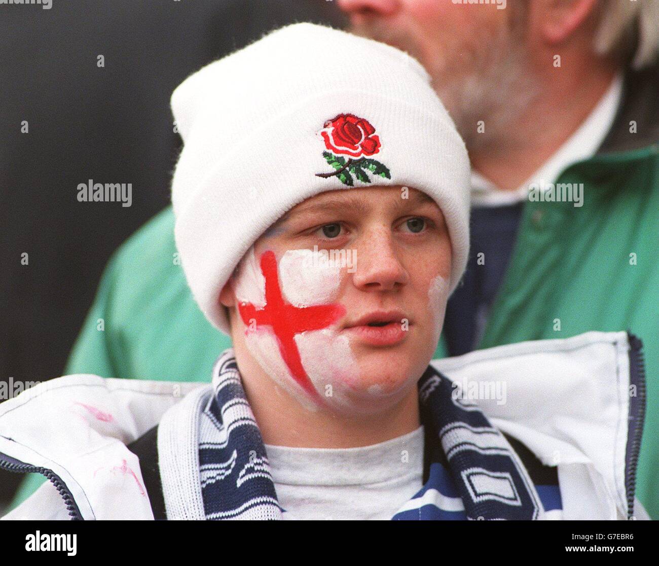 International Rugby ... England -v- Argentina. Fans of England Rugby ...