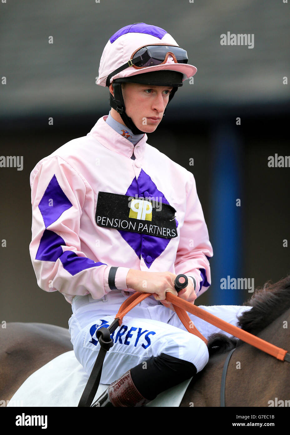 Horse Racing - Leicester Racecourse Stock Photo - Alamy