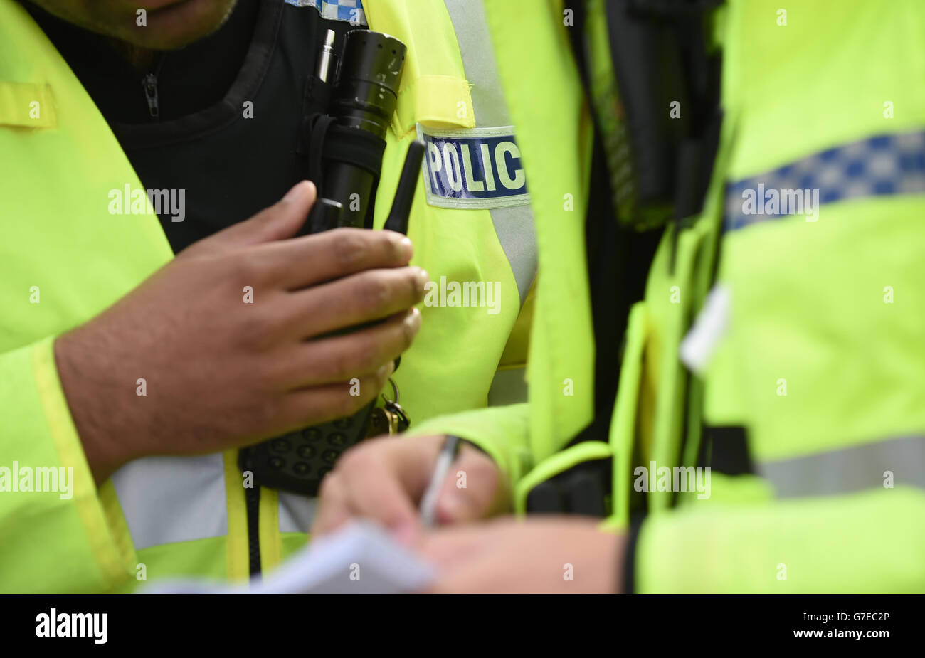 Police Stock. Detail of Police officers Stock Photo - Alamy