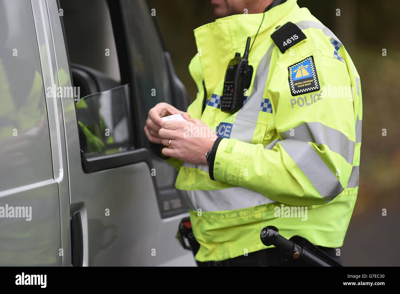 Detail of a Police officer Stock Photo - Alamy