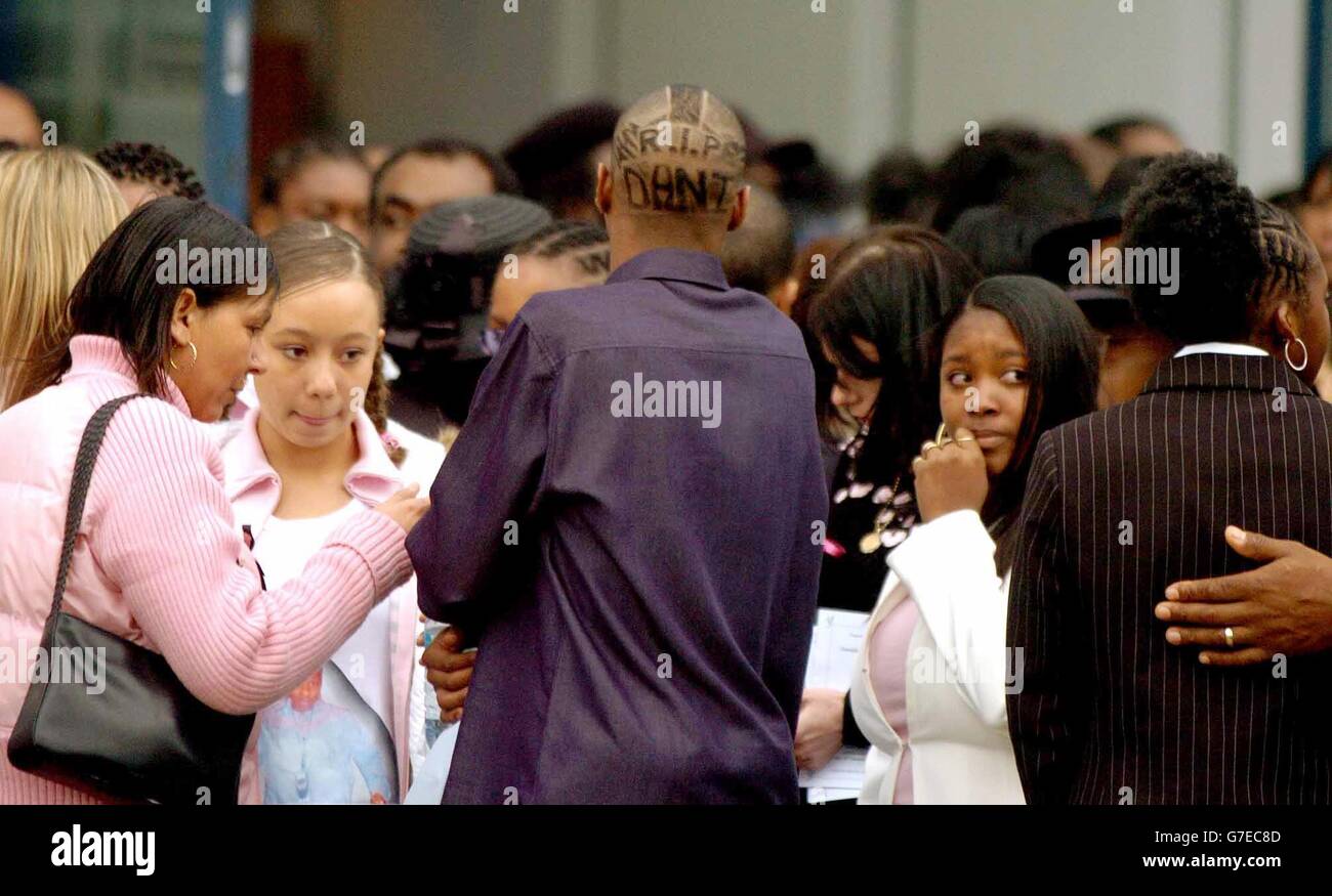 Mourners gather for Danielle Beccan's funeral service at Trent Vineyard ...