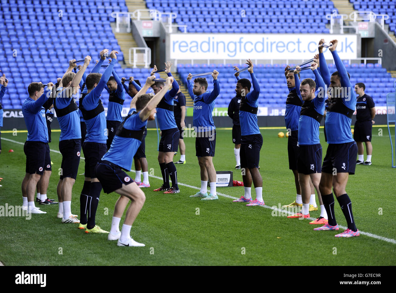 Soccer - Reading FC Open Day - Madejski Stadium Stock Photo - Alamy