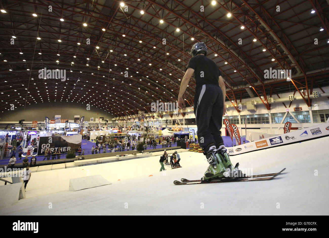 The Ski and Snowboard Show - London Stock Photo - Alamy