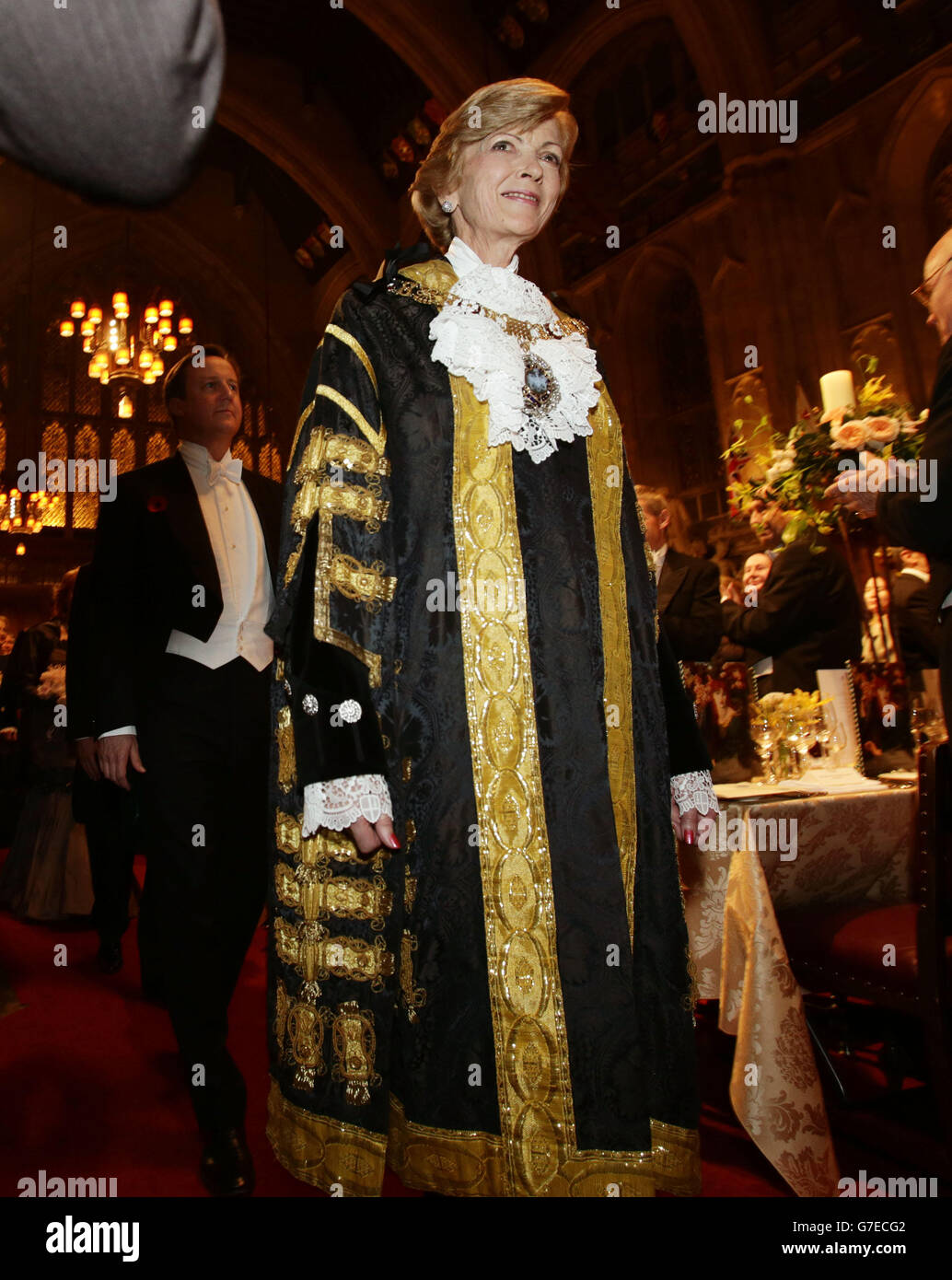 Lord Mayor Alderman Fiona Woolf during the Lord Mayor's Banquet, at ...