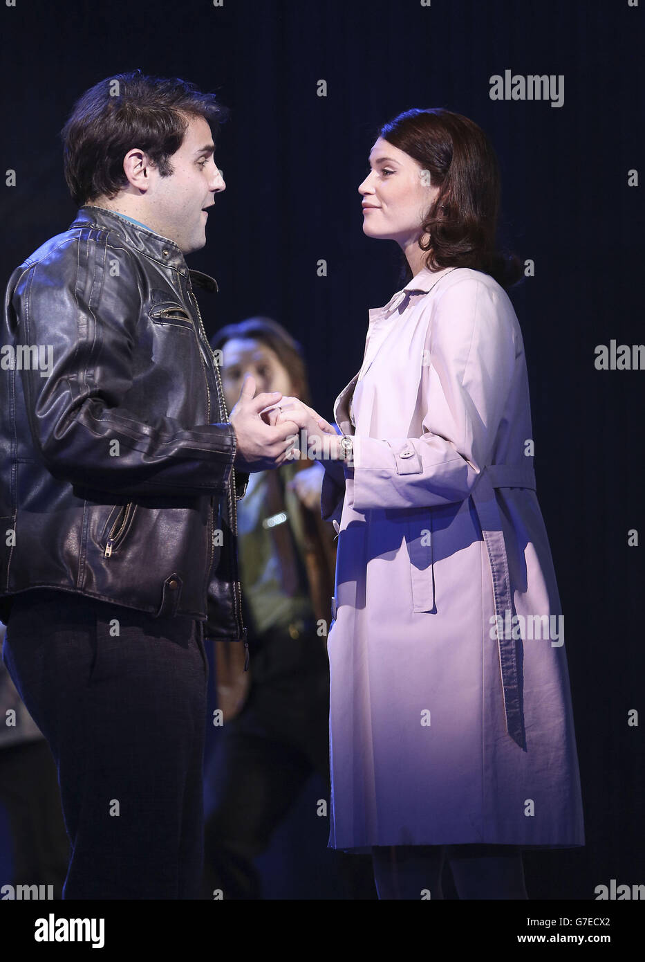 Adrian der Gregorian playing Eddie O'Grady and Gemma Arterton playing ...